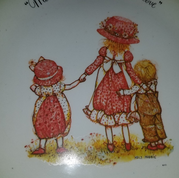 Art Vintage 1972 Holly Hobbie Collectors Edition Plate Poshmark